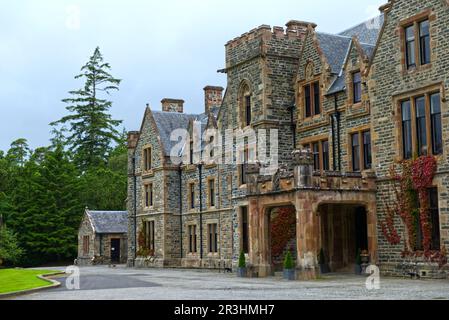 United Kingdom, Scotland, Highland, Plockton, fishing boats in Loch ...