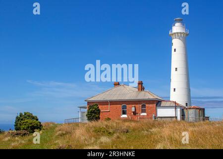 Tasman Lighthouse, Tasman Island, Tasmania, Australia Stock Photo - Alamy