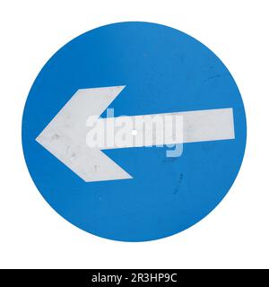 Regulatory signs, proceed in direction indicated by arrow traffic sign ...