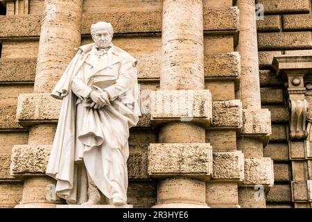The building of the Supreme court of cassation in Rome, Italy Stock ...