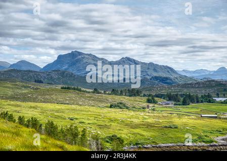 Inverewe Viewpoint, Highland, Scotland, Great Britain Stock Photo - Alamy