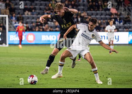 LAFC forward Nathan Ordaz (27) during a Lamar Hunt U.S. Open Cup round ...