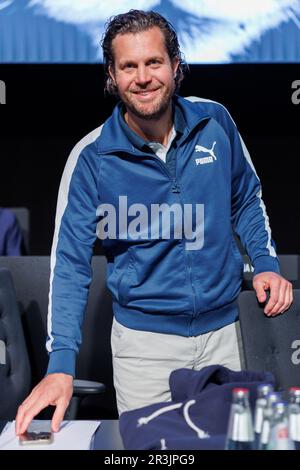 CEO of sporting goods manufacturer Puma, Bjoern Gulden, during the ...