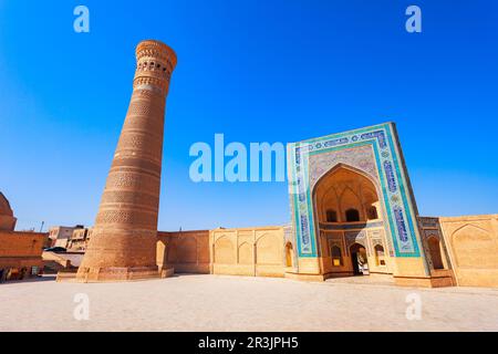 Kalyan Minaret and Kalyan mosque is a parts of the Poi Kalon islamic ...