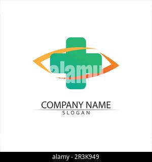 Hospital logo and symbols template icons vector health Stock Vector ...