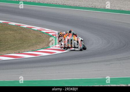 Pedro Acosta of Spain and Red Bull KTM Factory Racing celebrates third ...