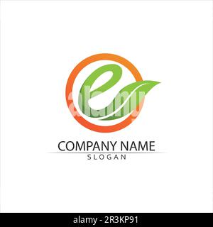 Green Tree leaf ecology nature element vector design Stock Vector Image ...