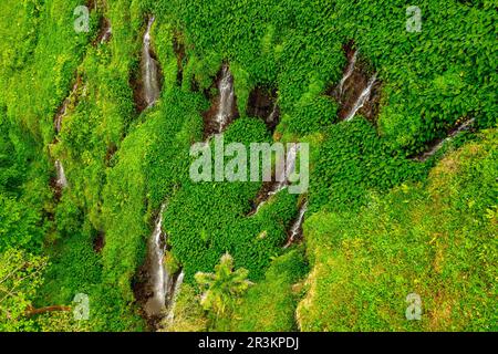 Anse des Cascades, Piton Sainte-Rose, Reunion Island, France Stock ...