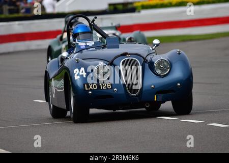 Steve Ward, Jaguar XK120, Tony Gaze Trophy, a single driver twenty ...