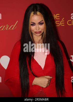 Singer Aura Dione before the 28th Jose Carreras Gala on December 7th ...