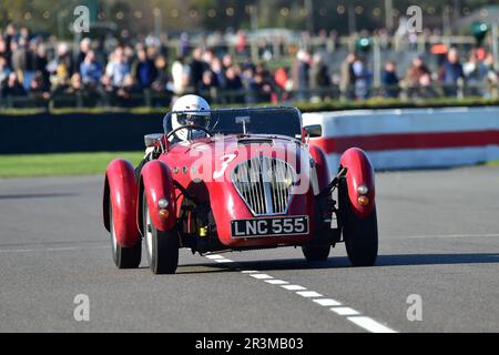 Rob Hubbard, Healey Silverstone, Tony Gaze Trophy, a single driver ...