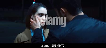 ASSASSIN CLUB, from left: Henry Golding, Sam Neill, 2023. © Paramount ...