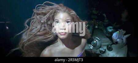 THE LITTLE MERMAID, Halle Bailey as Ariel, 2023. ph: Giles Keyte ...