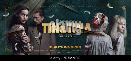 Tin & Tina Milena Smit & Jaime Lorente, Carlos Gonzalez Morollon & Anastasia Russo Stock Photo ...