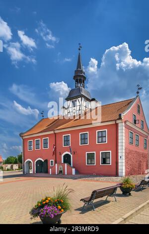 Old Bauska Town Hall, Latvia Stock Photo - Alamy
