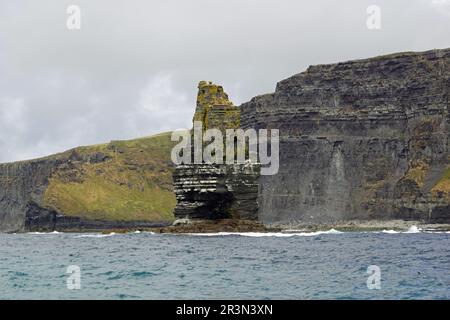 Wild Atlantic Way Boat trip on the Cliffs of Moher Stock Photo - Alamy
