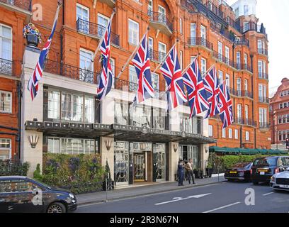 doorman, Concierge at Claridge's Hotel Mayfair, London, United Kingdom ...