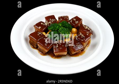 Hakka braised pork belly, dongpo pork,chinese cuisine Stock Photo - Alamy