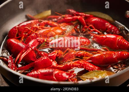 thirteen-spices crawfish，Asian Chinese Food Spicy Crayfish Stock Photo ...