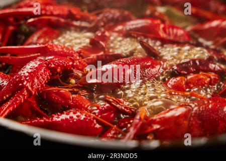 thirteen-spices crawfish，Asian Chinese Food Spicy Crayfish Stock Photo ...