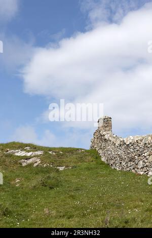 irish countryside fence Stock Photo - Alamy