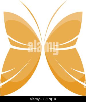 Butterfly conceptual simple Logo design template Vector illustration ...