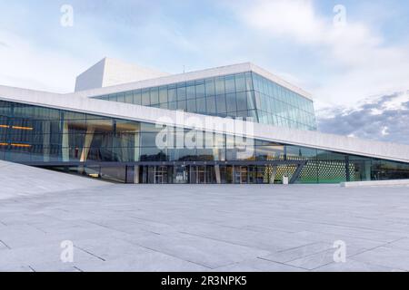 Oslo, Norway - May 2023: Oslo Opera House, the home of the Norwegian ...