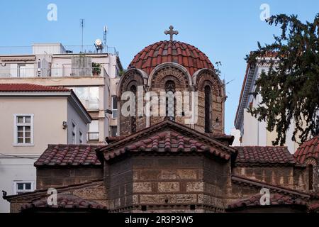Christian Church of Panaghia Kapnikarea - one of the oldest churches in ...
