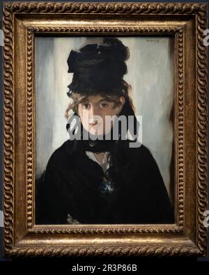 Edouard Manet Berthe Morisot. Lithography 1872 , 1872 Stock Photo - Alamy