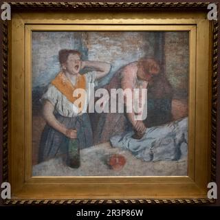 Paris, France - 05 13 2023: Louvre Museum. The Three Graces painted by ...