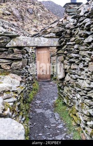 Warnscale Bothy Overlooking Buttermere, Lake District National Park, UK ...