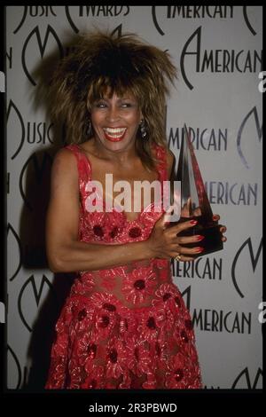 Tina Turner (Singer), shown at the American Music Awards on Jan. 28 ...