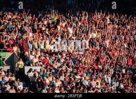 TINA TURNER, CARDIFF, 1996: Tina Turner plays Cardiff Arms Park on her ...