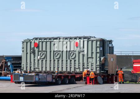 24 May 2023. Buckie Harbour,Moray,Scotland. This is a very Large ...