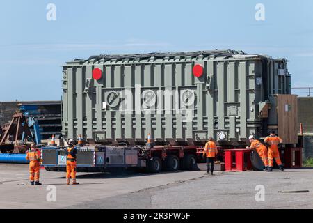 24 May 2023. Buckie Harbour,Moray,Scotland. This is a very Large ...