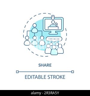 Share stories and experiences concept icon Stock Vector Image & Art - Alamy