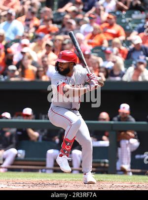 Los Angeles Angels Luis Rengifo (2) is greeted by Angels' interim ...