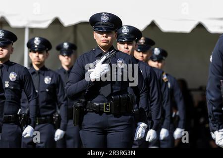 Los Angeles Police Department Graduation at the Police Academy in Los ...
