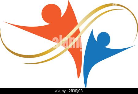 Community Logo Design Template for Teams or Groups.network and social ...