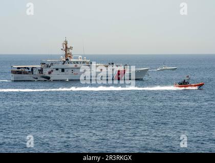 An L3 Harris Arabian Fox MAST-13 unmanned surface vessel, U.S. Coast ...
