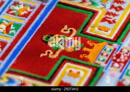 Buddhist deity, Kalachakcra buddhist mandala, Dalai Lama gift, pollensa ...
