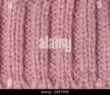 Pink knitwear fabric texture Stock Photo - Alamy