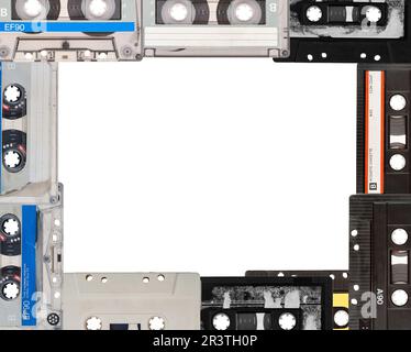 Frame compact cassettes Stock Photo - Alamy