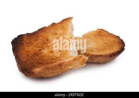 Broken toast bread Stock Photo - Alamy