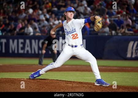 HOOVER, AL - MAY 24: Florida Gators pitcher Philip Abner (55) during ...