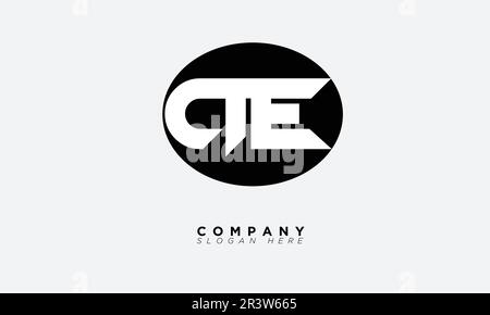 CTE Alphabet letters Initials Monogram logo Stock Vector Image & Art ...