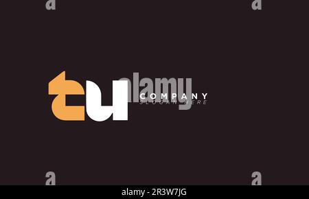 TU Alphabet letters Initials Monogram logo Stock Vector Image & Art - Alamy