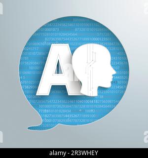 Speech Bubble Hole Algorithm Stock Photo - Alamy