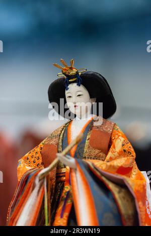 Japanese Doll Wearing Kimono Stock Photo - Alamy