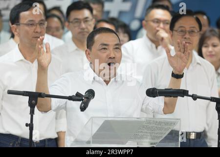 Mayor of New Taipei City Hou Yu-ih is Kuomintang (KMT) presidential ...